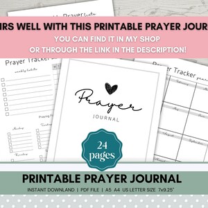 Printable Prayer Board Kit, Scripture Cards (PDF Download) - Etsy