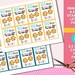 Printable 100th Day of School Cookie Tags, Classroom Happy 100 Days of ...