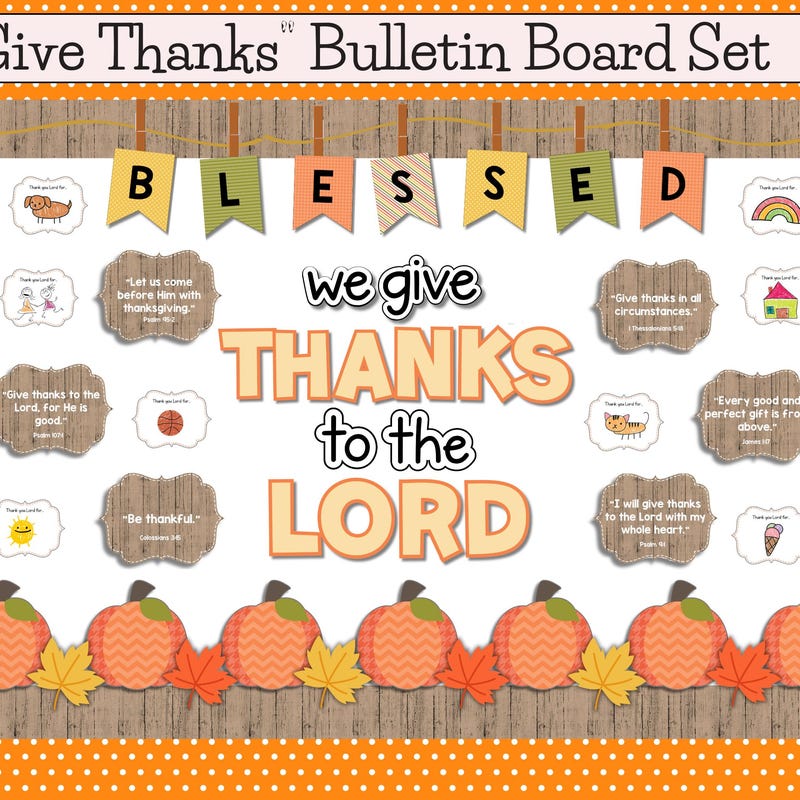 Fall Church Bulletin Boards - Etsy