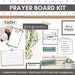 Printable Prayer Board Kit, Prayer Cards, Scripture Cards, Praise and ...