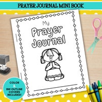 Kids' Prayer Journal Printable (pink Version) | Christian Prayer ...