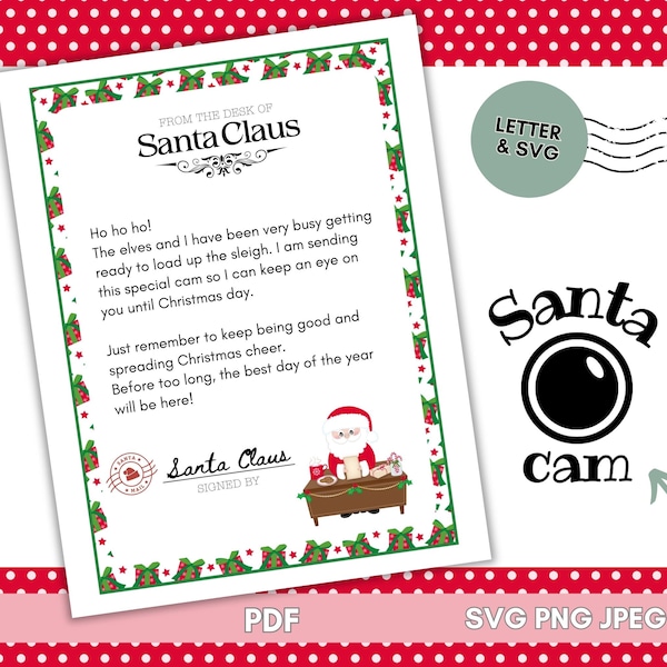 Santa Camera - Etsy