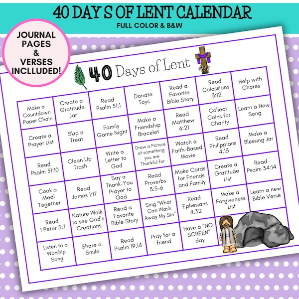 Lent - Etsy