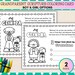 Printable Grandparents's Day Kids Bible Coloring Card, Grandparents Day ...