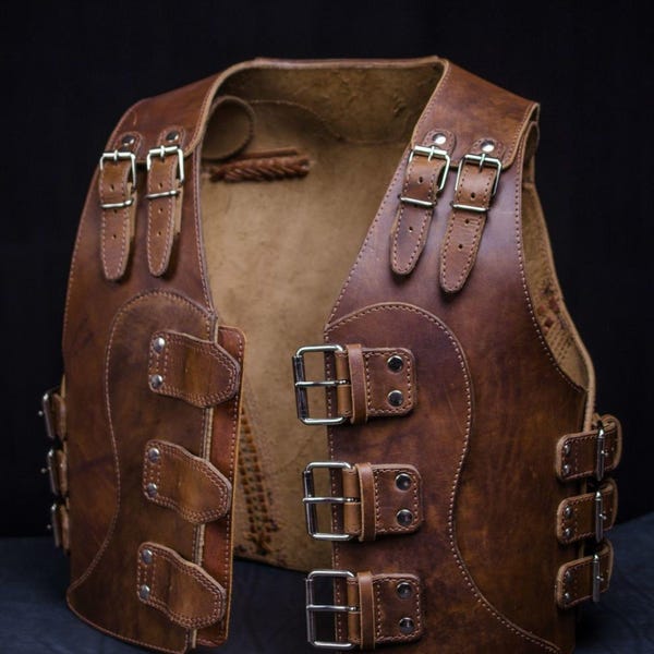 Leather Vest Pattern - Etsy