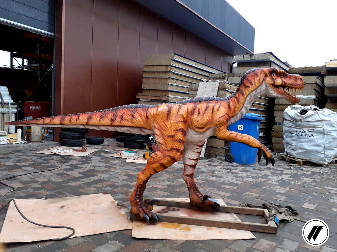 Velociraptor Tiger-striped - Etsy