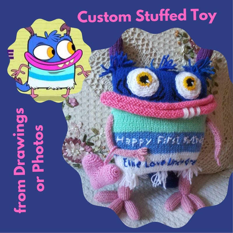 Plush Toy - Etsy