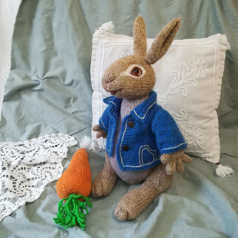 Peter Rabbit Toys Knitting Pattern, Knit Peter Rabbit Toys for Peter ...