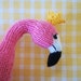 Knit Flamingo Toy Pattern: DIY Stuffed Animal (PDF Pattern) - Etsy