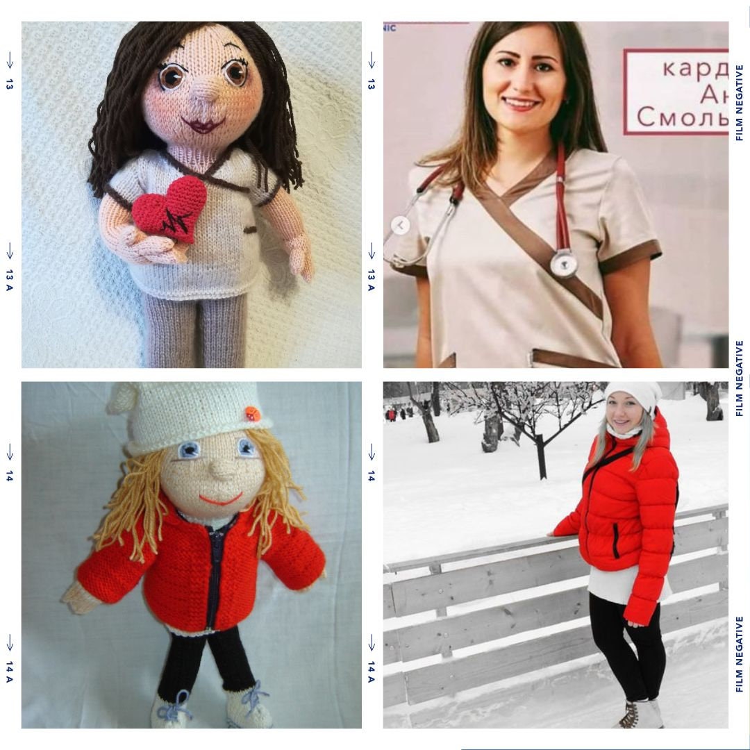 Custom Plush Doll From Photo , Personalized Doll, Custom Plush Replica ...