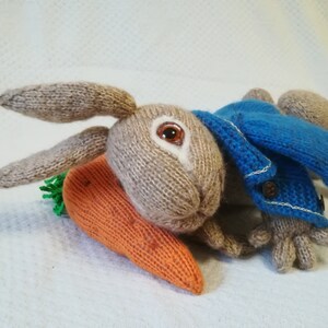 Peter Rabbit Toys Knitting Pattern, Knit Peter Rabbit Toys for Peter ...