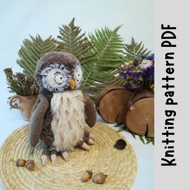 Owl Plush Toy - Etsy