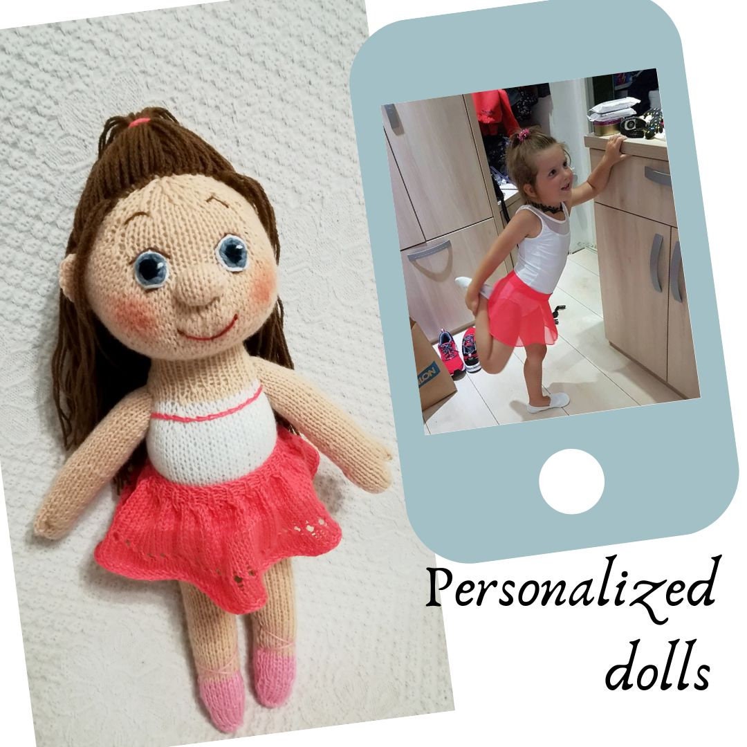Custom Plush Doll From Photo, Personalized Handmade Replica - Etsy