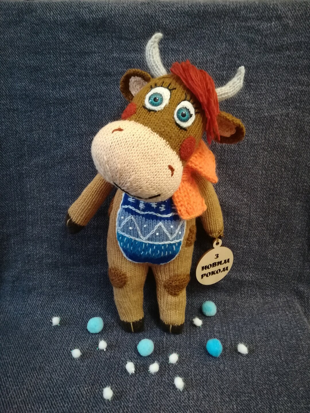 Cow Plush Toy Knitting Pattern, Farm Animals Toys, Pattern Amigurumi ...