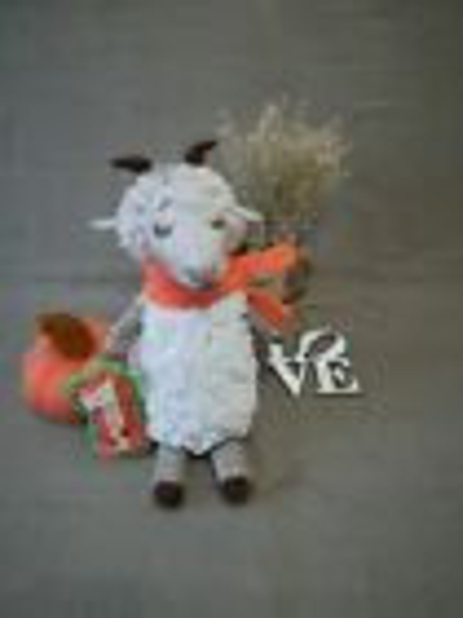 Toy Knitting Patterns knit Goat Toy for the First Birthday Knitting ...