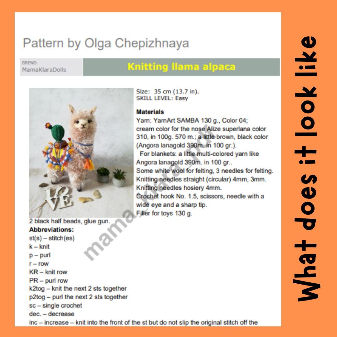 Amigurumi Animals Knitting Pattern Bundle: Soft Toy Patterns (PDF ...