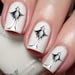 Stingray Nail Art Decal Sticker - Etsy
