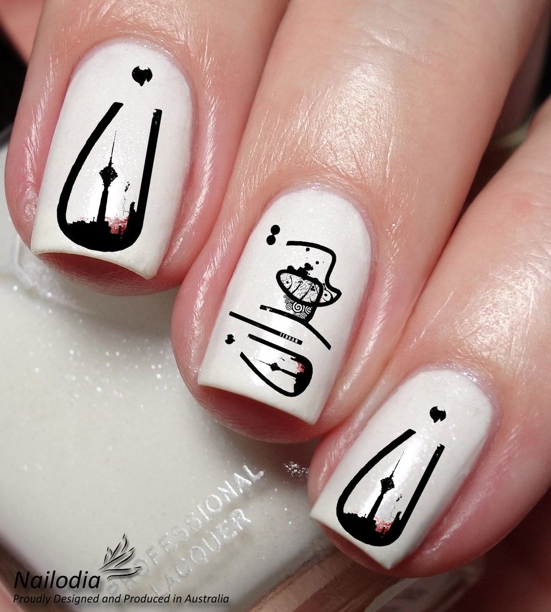 I Love Tehran Nail Art Decal Sticker - Etsy