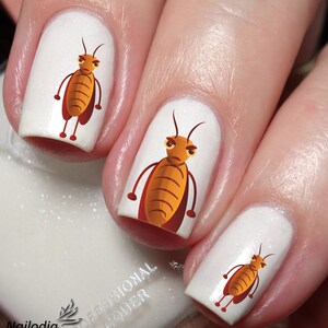 Cockroach Set Nail Art Decal Sticker - Etsy