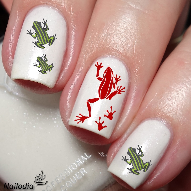 Frog Nails - Etsy