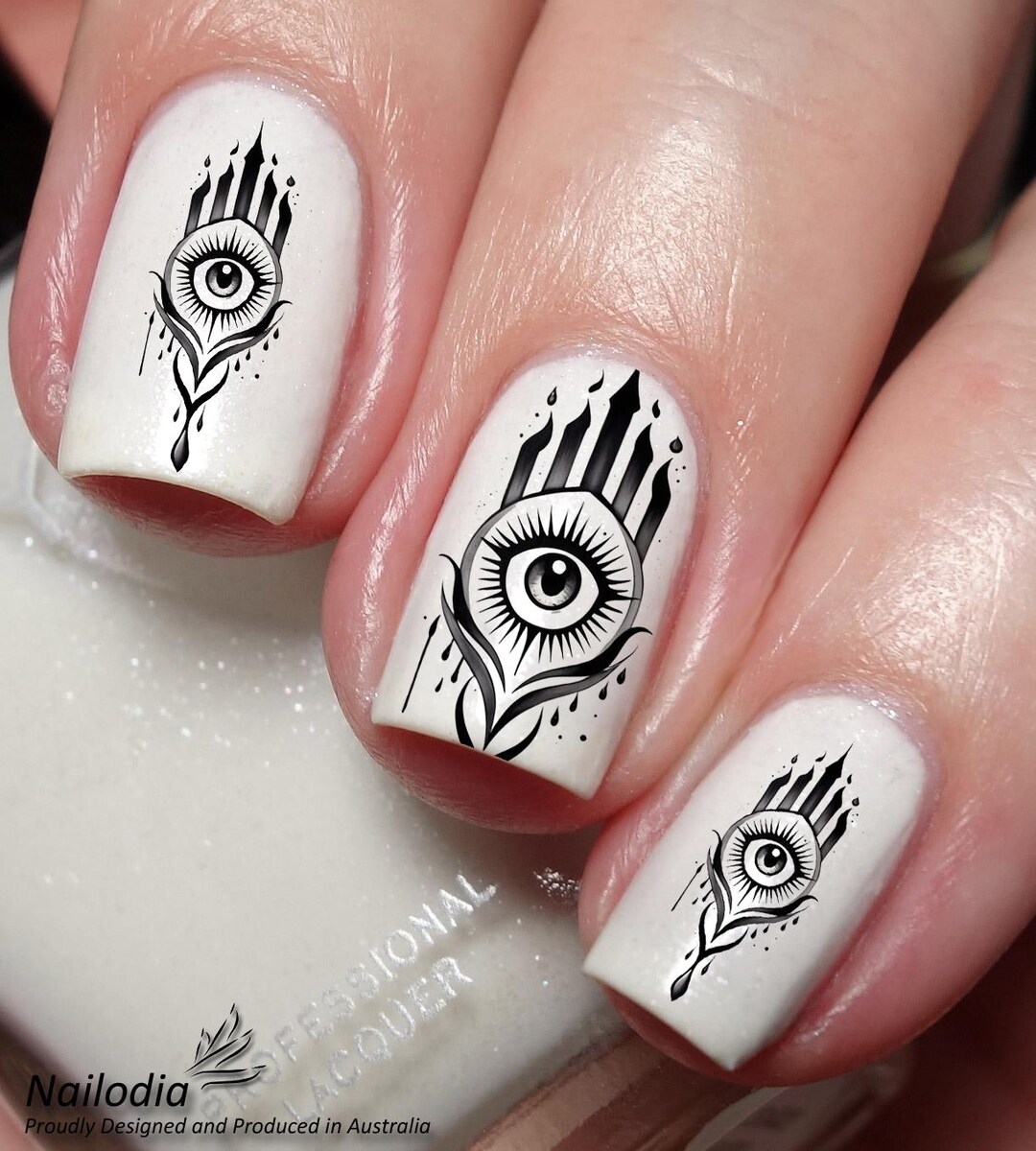 Spiritual Third Eye Nail Art Decal Sticker - Etsy