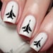 Jet Fighter Nail Art Decal Sticker - Etsy