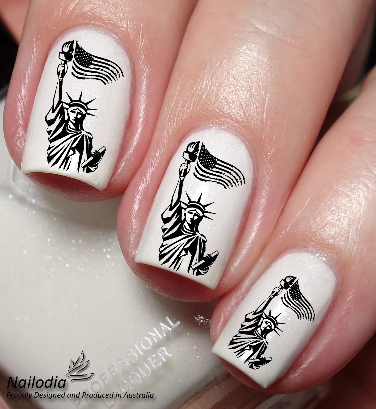 Statue of Liberty New York Nail Art Decal Sticker - Etsy