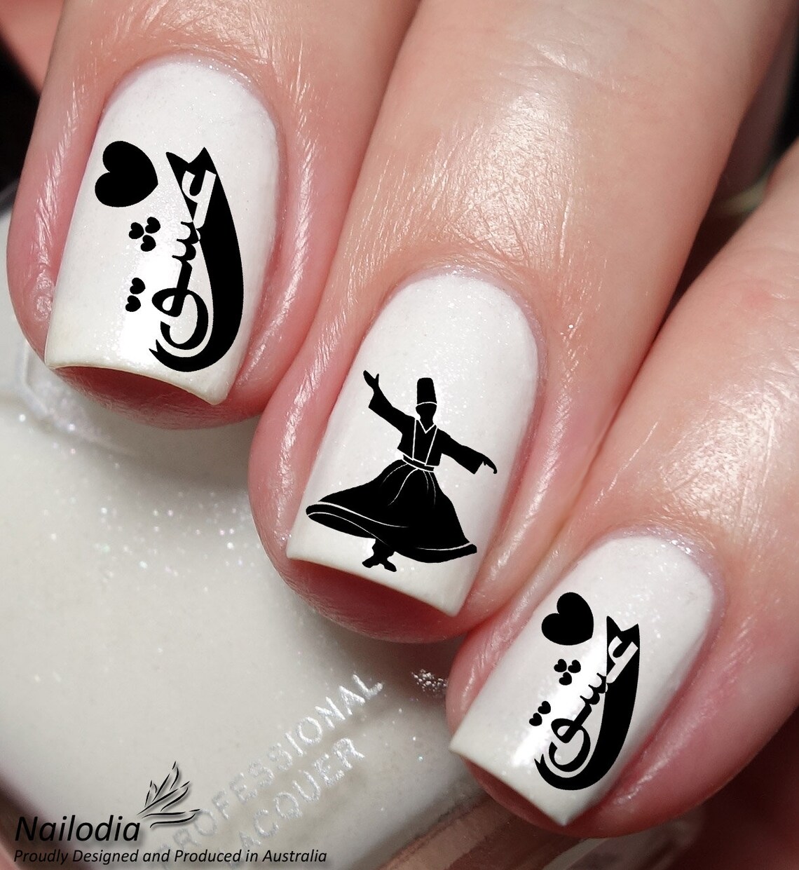 Persian Poet Molana Molavi Rumi Nail Art Decal Sticker - Etsy