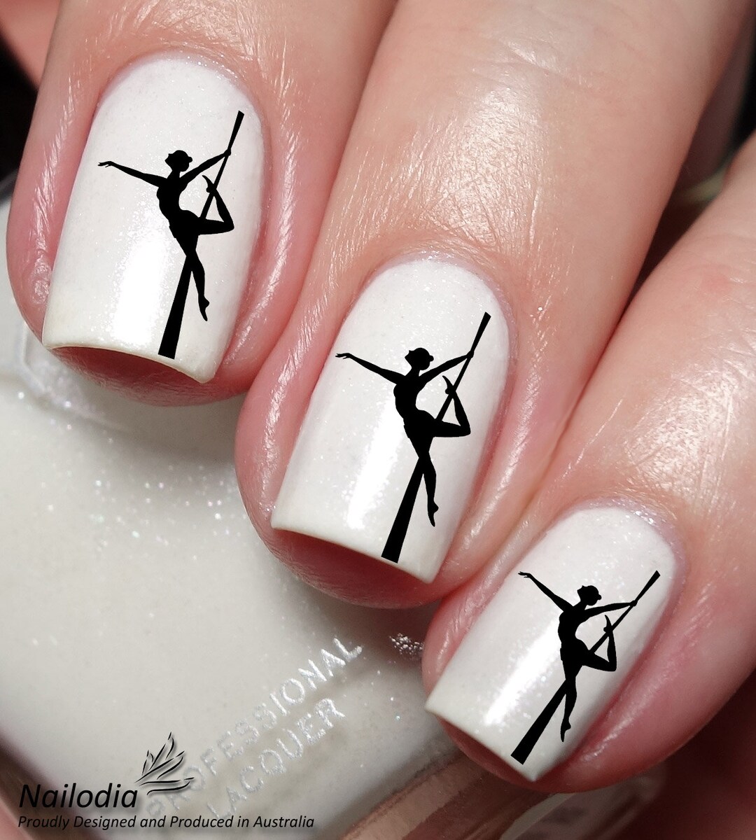 Aerial Silks Hoop Lyra Nail Art Decal Sticker - Etsy