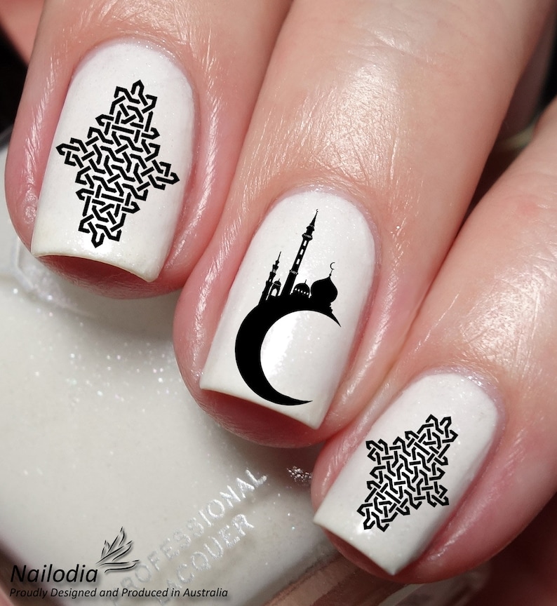 Arab Arabic Theme Nail Art Decal Sticker - Etsy