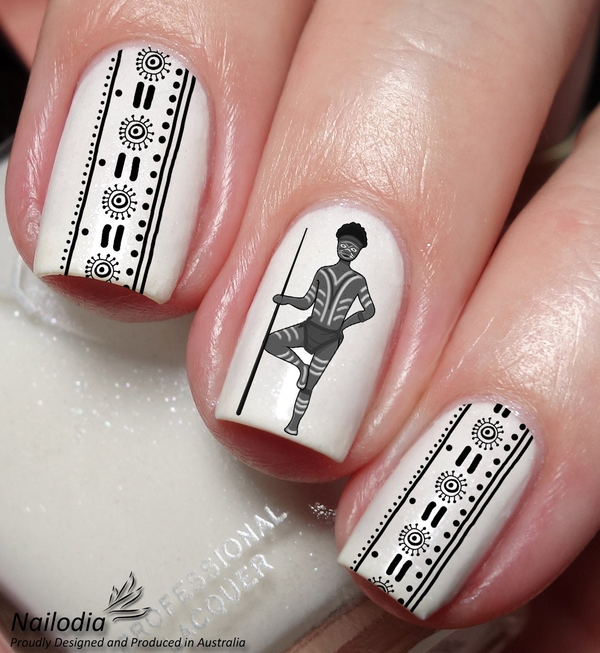Australian Aboriginals Indigenous Painting Nail Art Decal Sticker - Etsy
