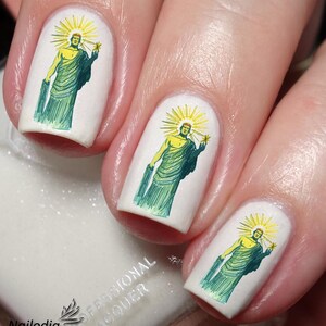 Helios Ancient Greek God Nail Art Decal Sticker - Etsy