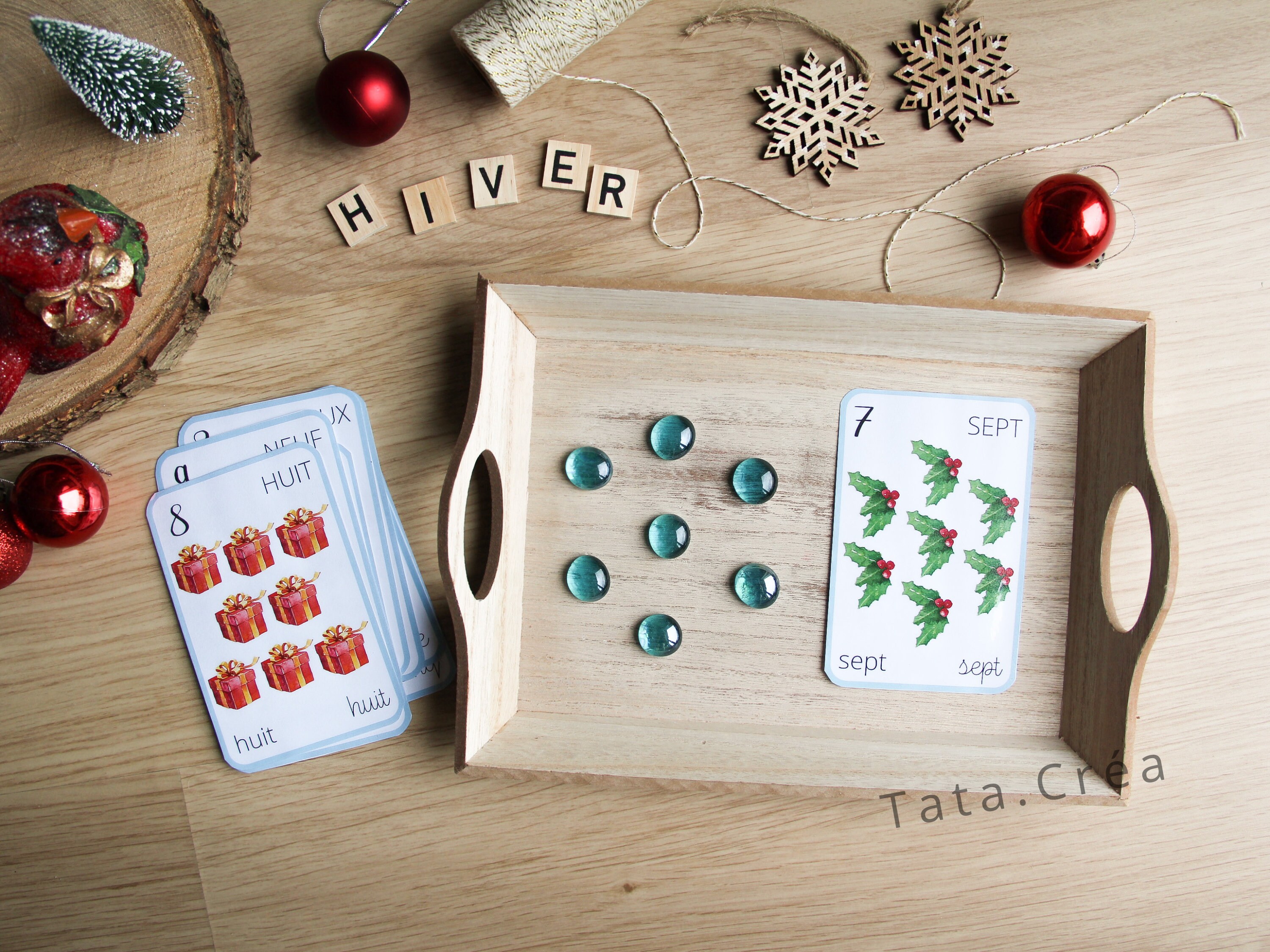 Number/digit Card 1-10, Counting Card, Learn to Count, Fall ...