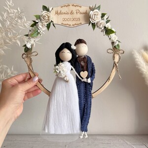 Wedding Gift for the Bride and Groom, Personalized Dolls for the Young ...