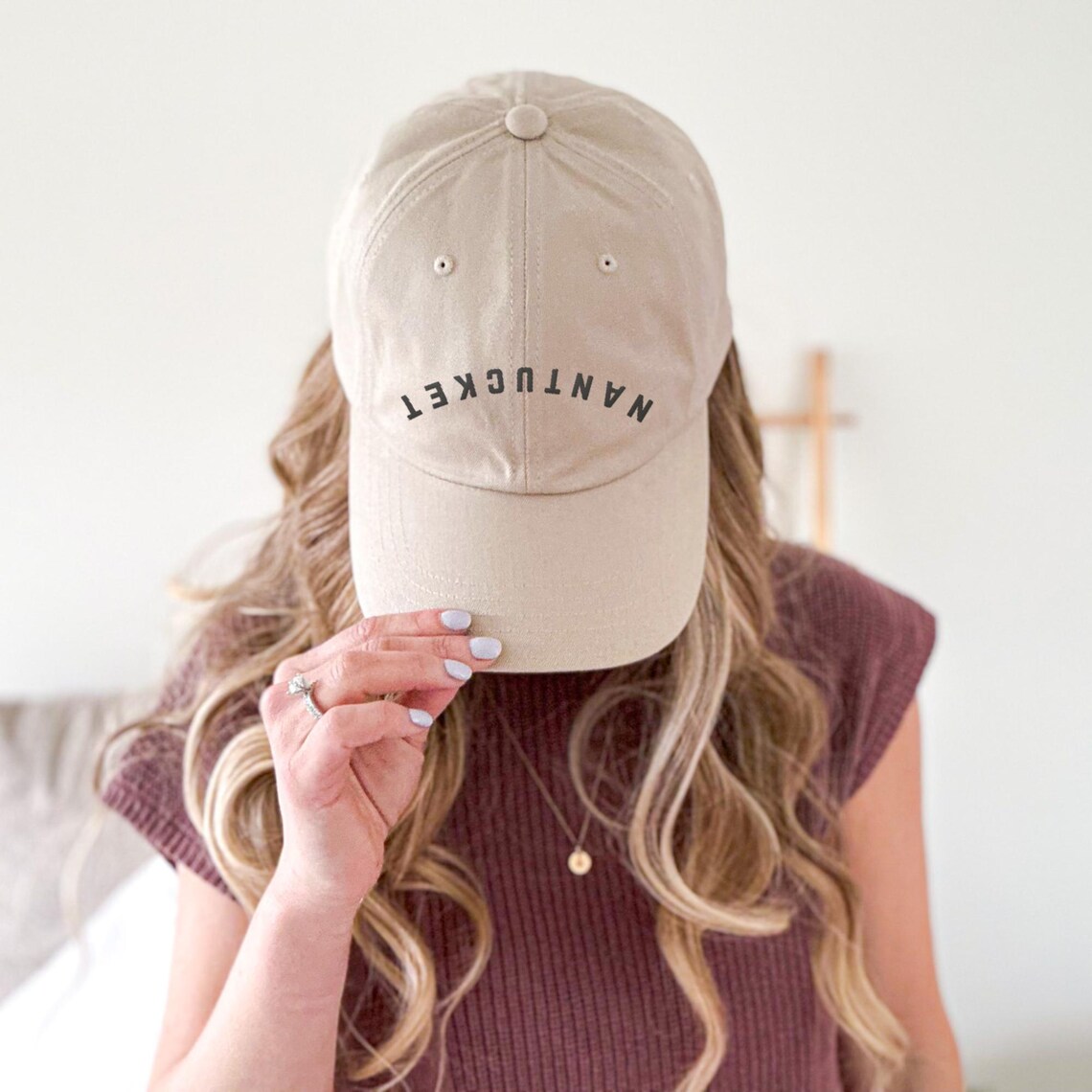 Nantucket Dad Cap Nantucket Massachusetts Hat Old Money Aesthetic ...
