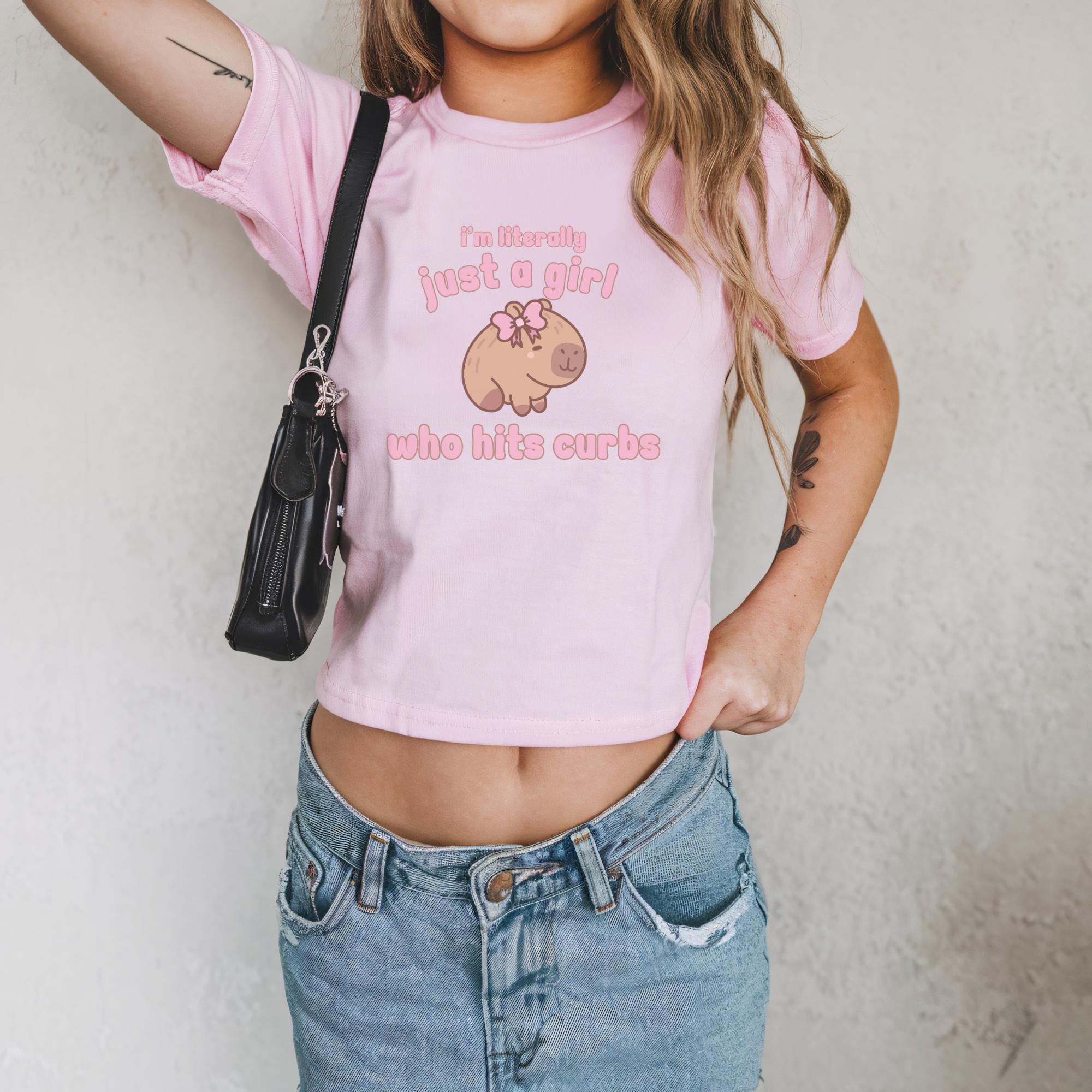Cutecore Capybara Shirt Im Just A Girl Passenger Princess Hot Girls Hit ...