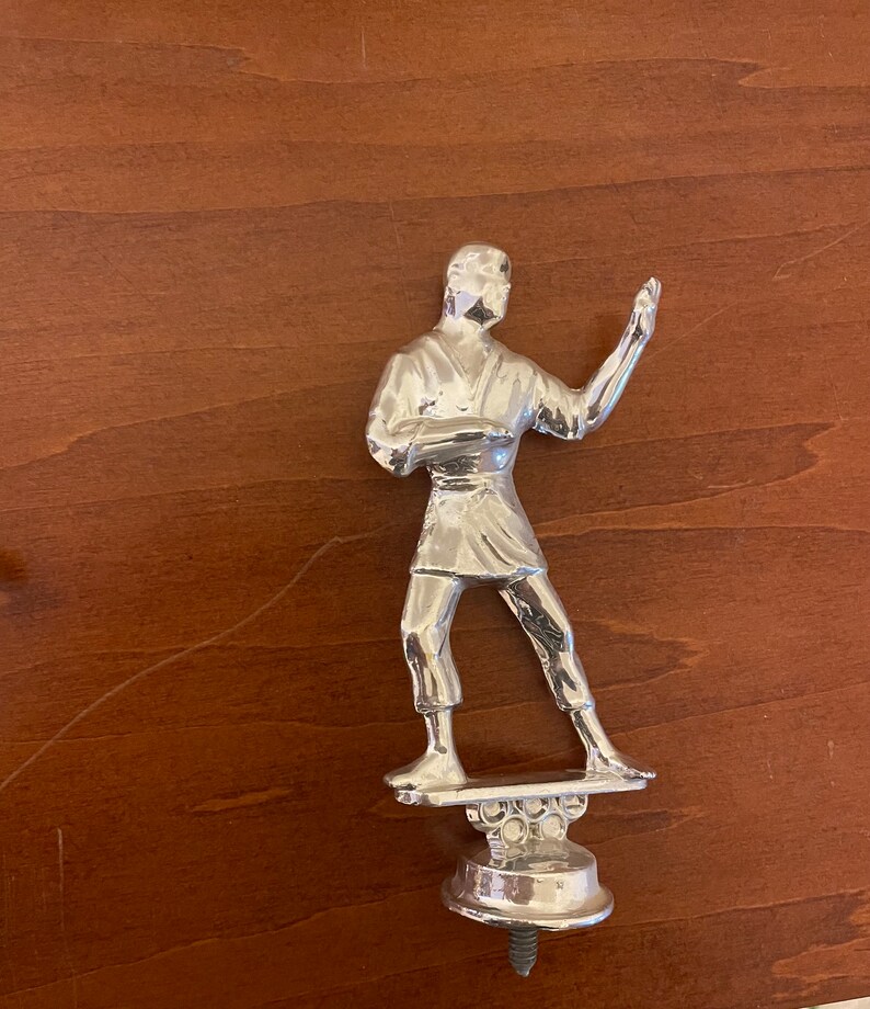 Vintage Metal Trophy Toppers Men's Sports Figures Made - Etsy