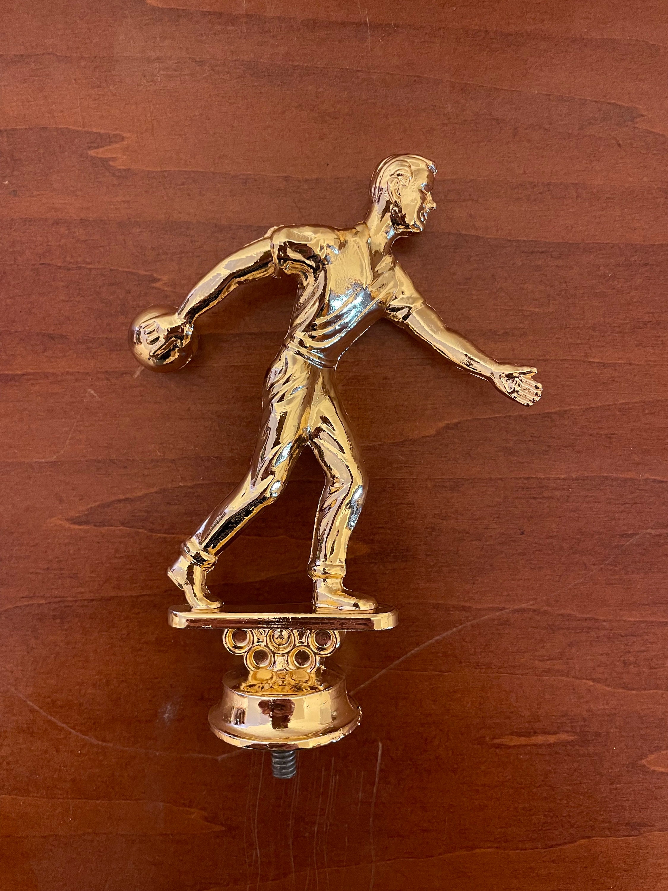 Vintage Metal Trophy Toppers Men's Sports Figures Made - Etsy