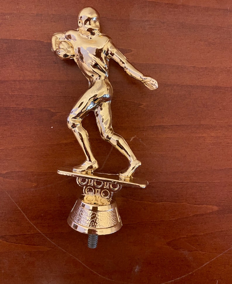 Vintage Metal Trophy Toppers Men's Sports Figures Made - Etsy