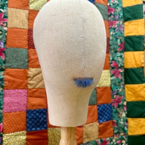 Blue Realistic Mini Goatee - Hand-tied - Etsy