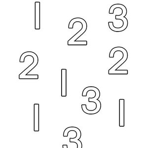 I Know My 123 (number 1 to 10) Printable PDF Book for Pre-school ...