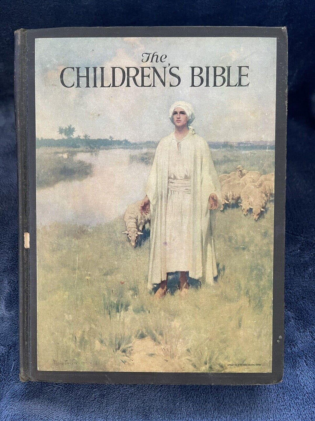 Antique 1922 Children's Bible: Sherman and Kent 1st Edition - Etsy