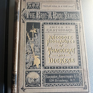 The Bric A Brac Series Thackeray and Dickens - Etsy