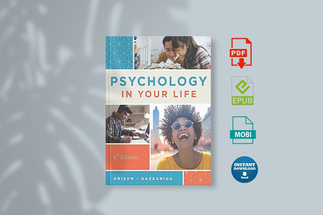 Psychology in Your Life Fourth Edition - Etsy
