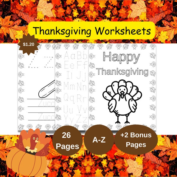 Thanksgiving Letters - Etsy