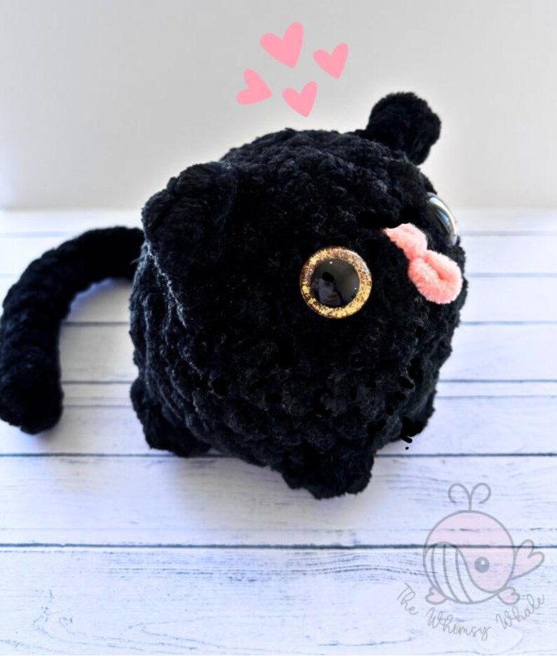 Derpy Void Cat Crochet Pattern: No-sew Amigurumi Pattern (PDF Digital ...