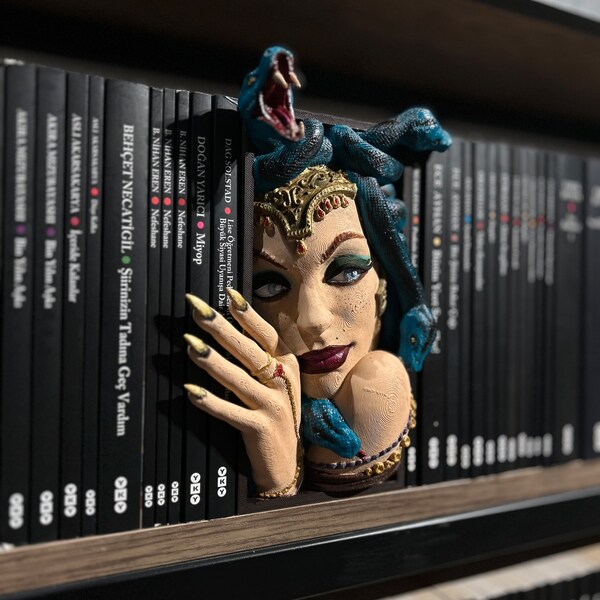 Medusa Book End - Etsy