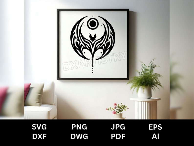 Bat SVG Vector Laser Engrave Dxf Dwg Cnc Webp, Bat PNG, Bat Clip Art ...