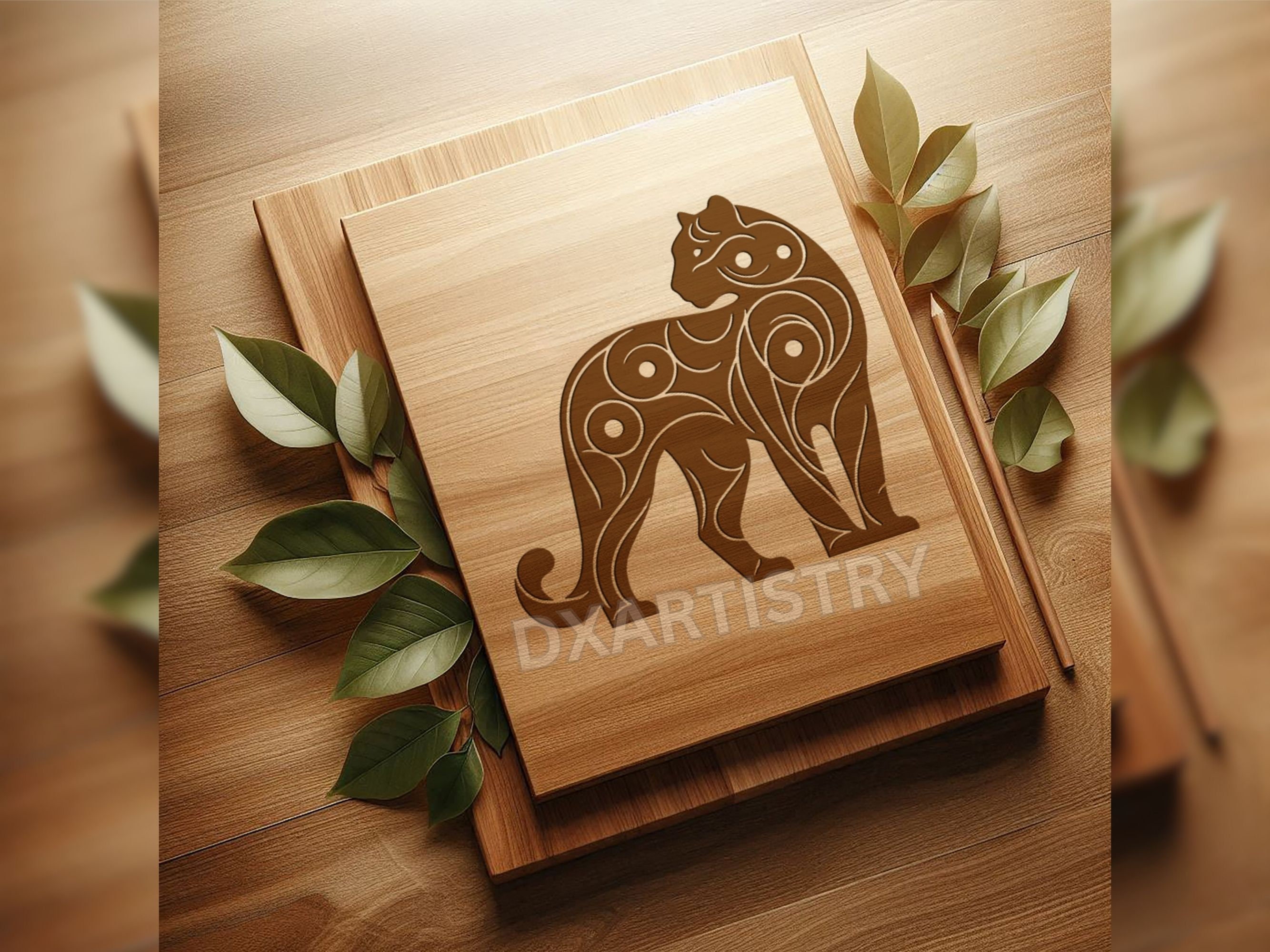 Panther SVG Laser Engrave Dxf Dwg Cnc Webp, Panther PNG, Panther Clip ...