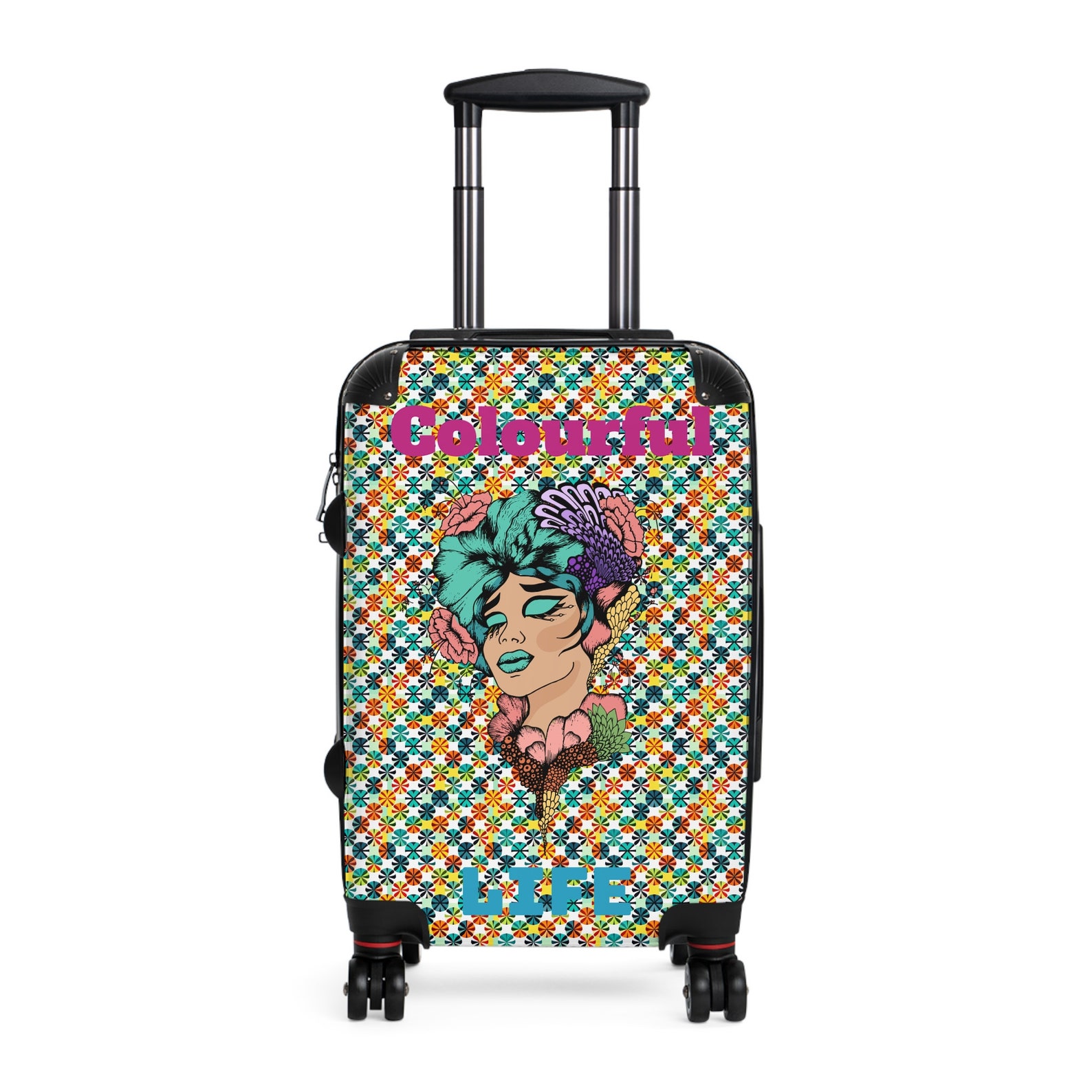 COLOURFUL LIFE Suitcase Trendy Trip, Gift for Her Mother's Day ...